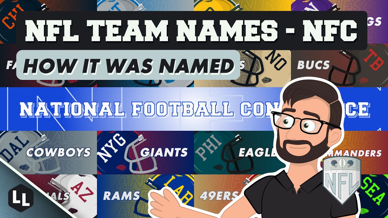 SPORTS 101 // How EVERY NFL Team Got Its Name | NFC - YouTube