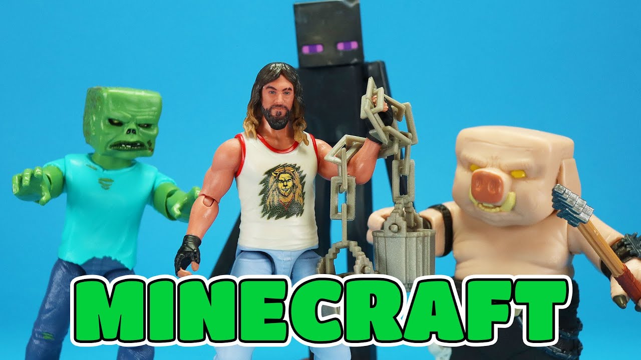 More Minecraft Movie Figures! Zombie Troop Builder - YouTube