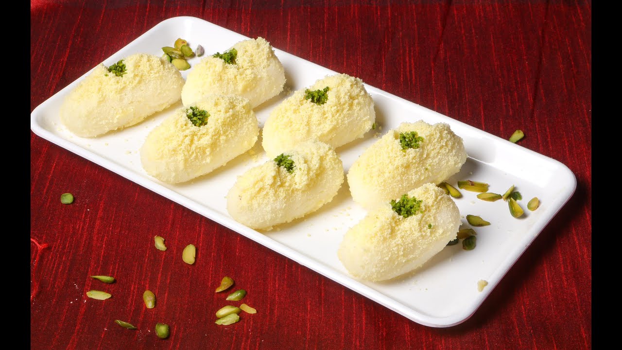 Bengoli sweet Cham Cham | Chhena mithai | Perfect recipe for Cham Cham ...