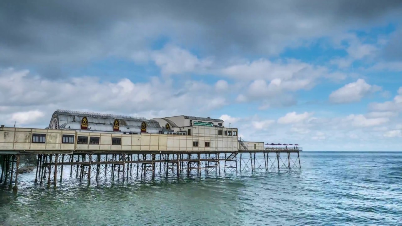 Aberystwyth's Royal Pier on a Sunny Morning - YouTube