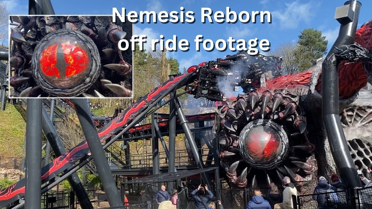 Nemesis Reborn 4K Off ride 2024 - YouTube