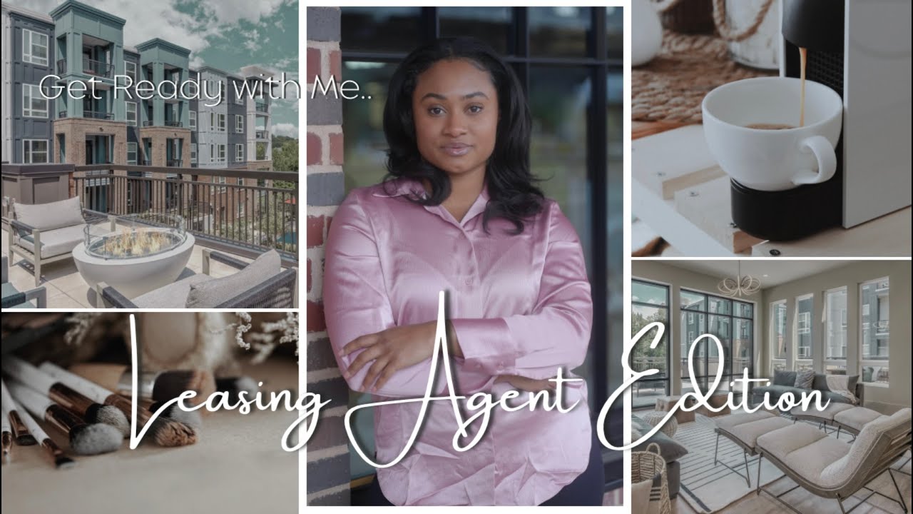 Get Ready with Me: Morning Routine for Work as a Leasing Agent - YouTube