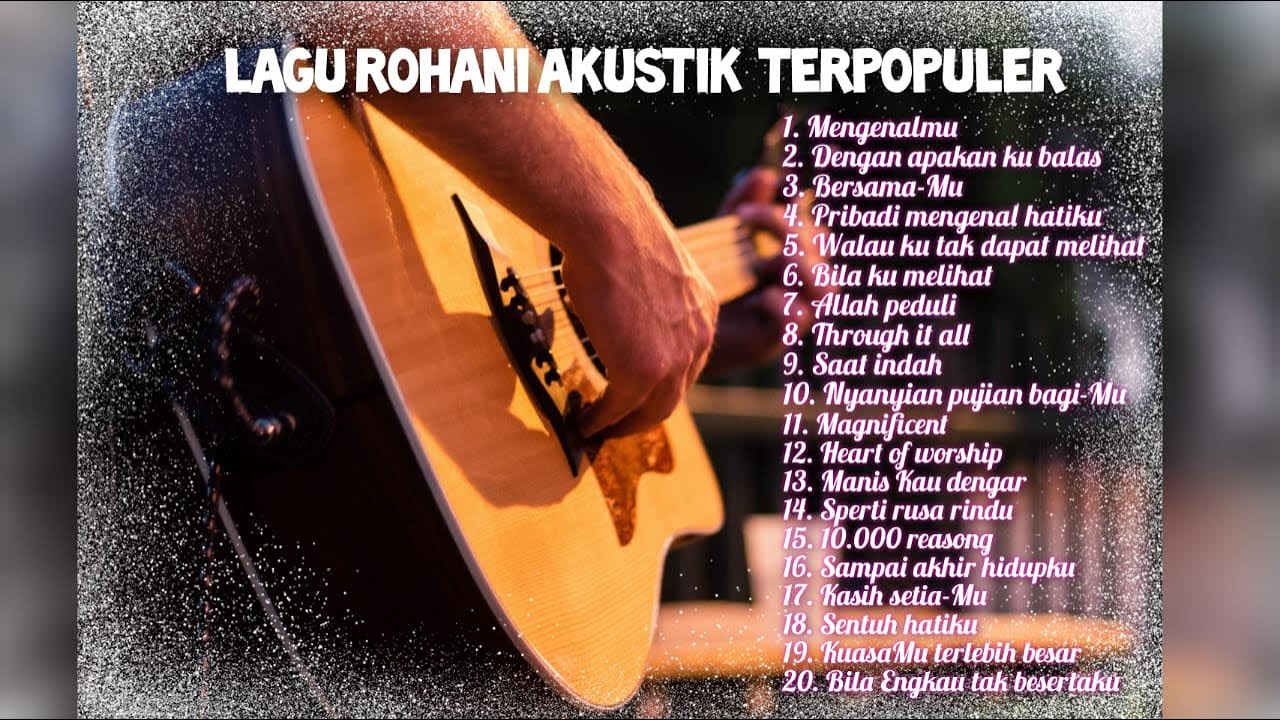 Lagu Rohani Akustik TERPOPULER 2022 - YouTube