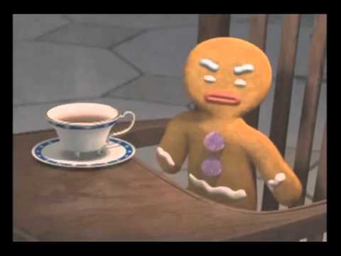 Josh Yang as Shrek's Gingerbread Man - YouTube