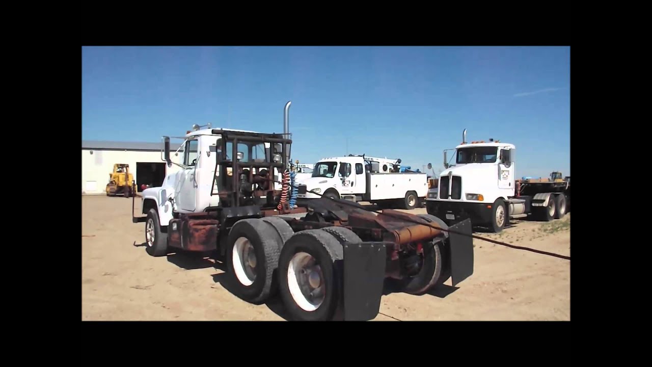 1972 Mack R semi truck for sale | sold at auction July 16, 2015 - YouTube