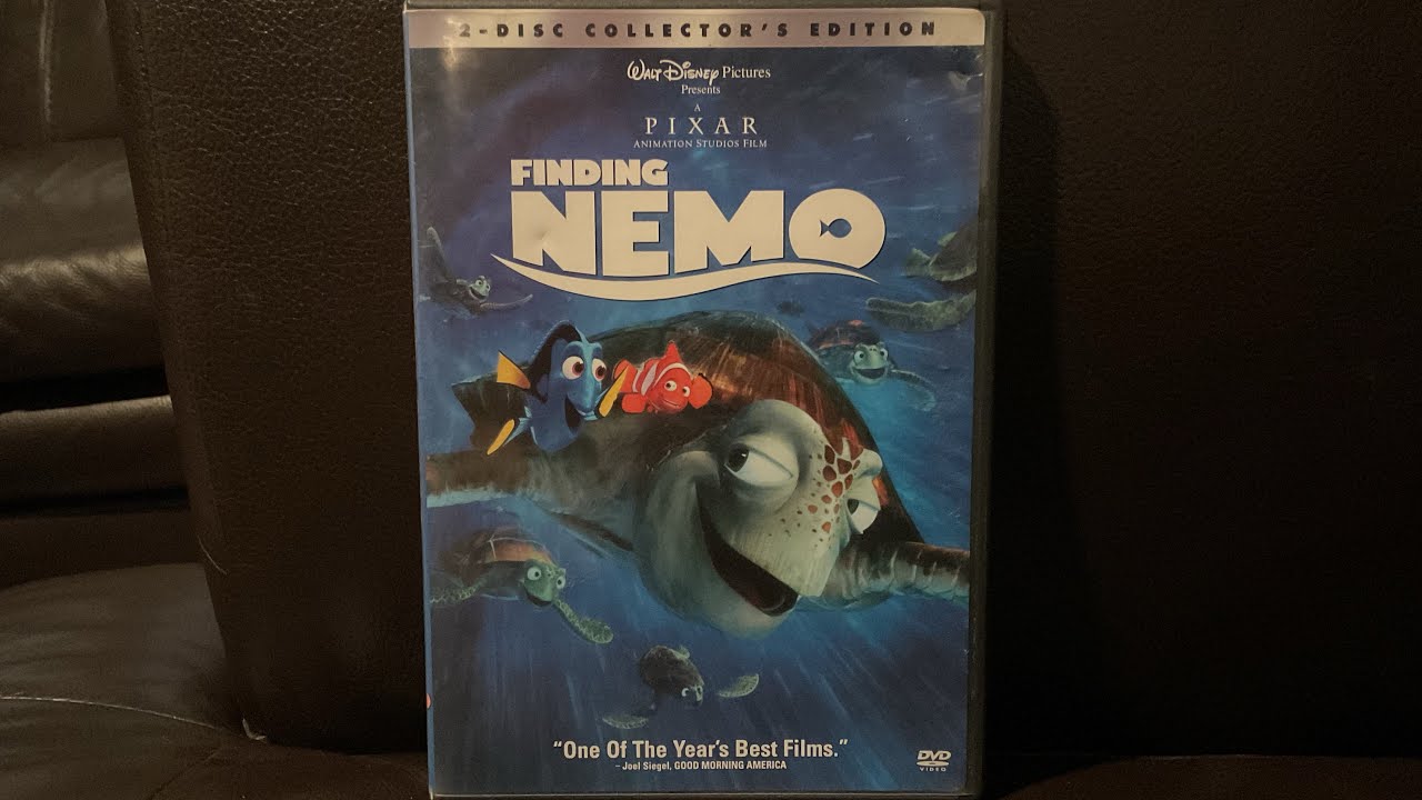 Opening to Finding Nemo 2003 2-Disc Collector’s Edition DVD And ...