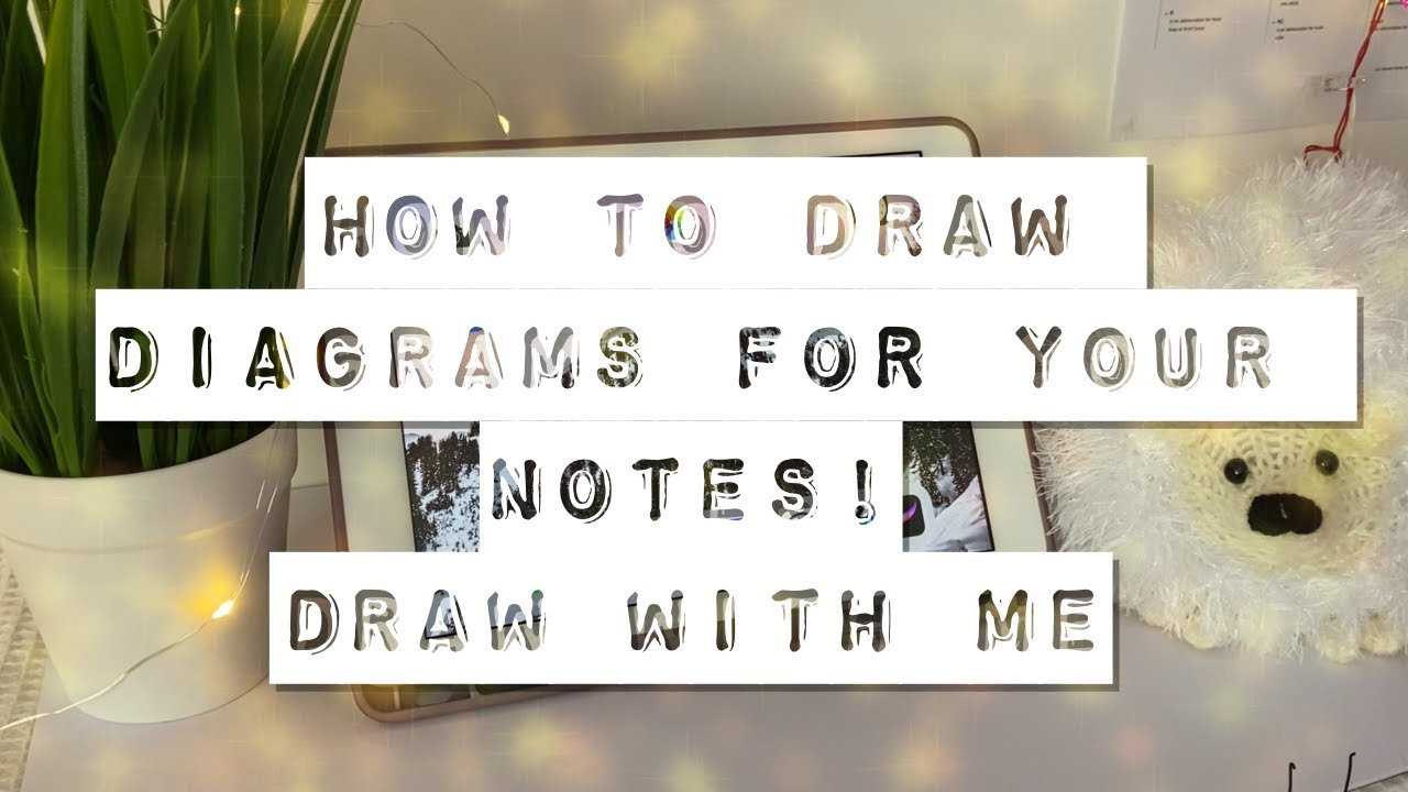 How to draw diagrams for your notes using Procreate! - YouTube