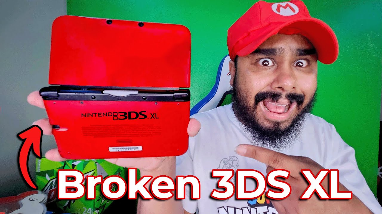 Replacing My Broken 3DS XL Shell.... - YouTube