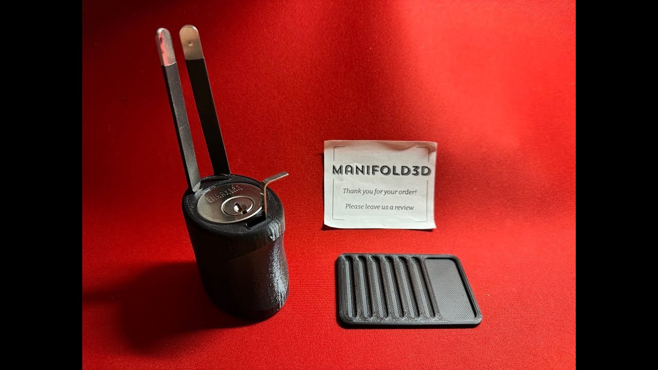 (82) MANIFOLD 3D CI PRACTICE LOCK HOLDER - YouTube