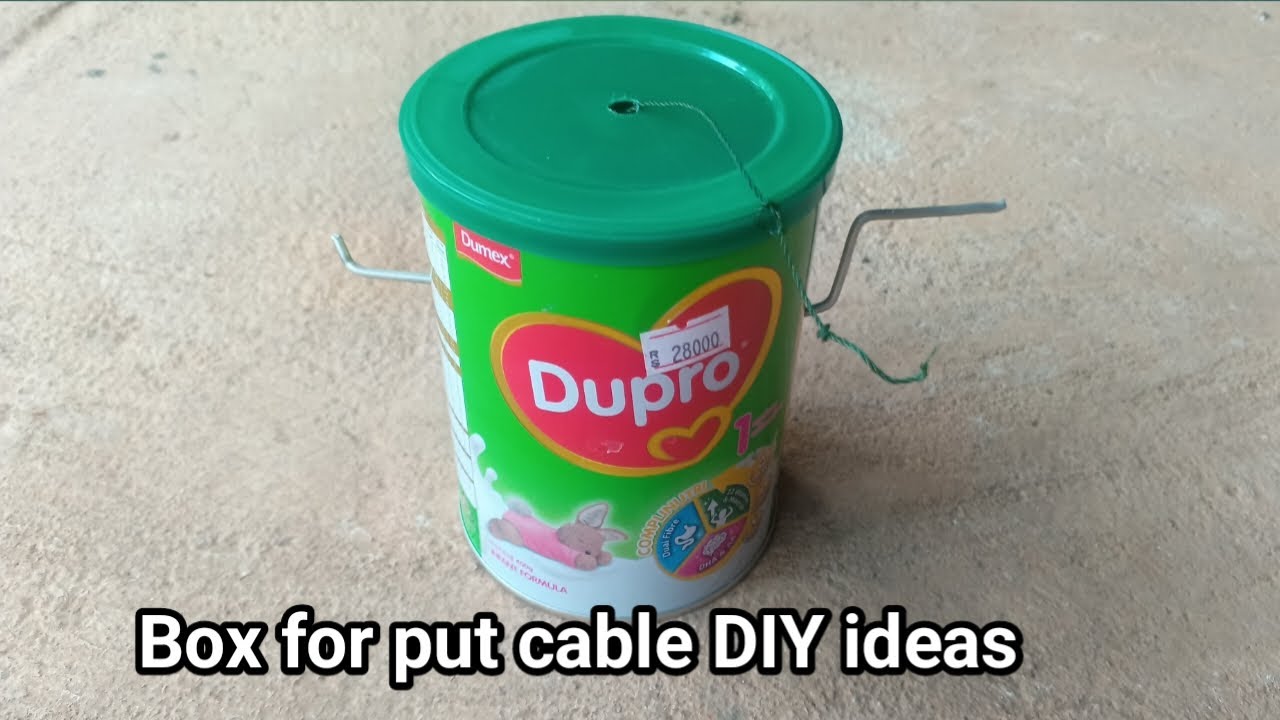 how to make box control cable DIY ideas - YouTube