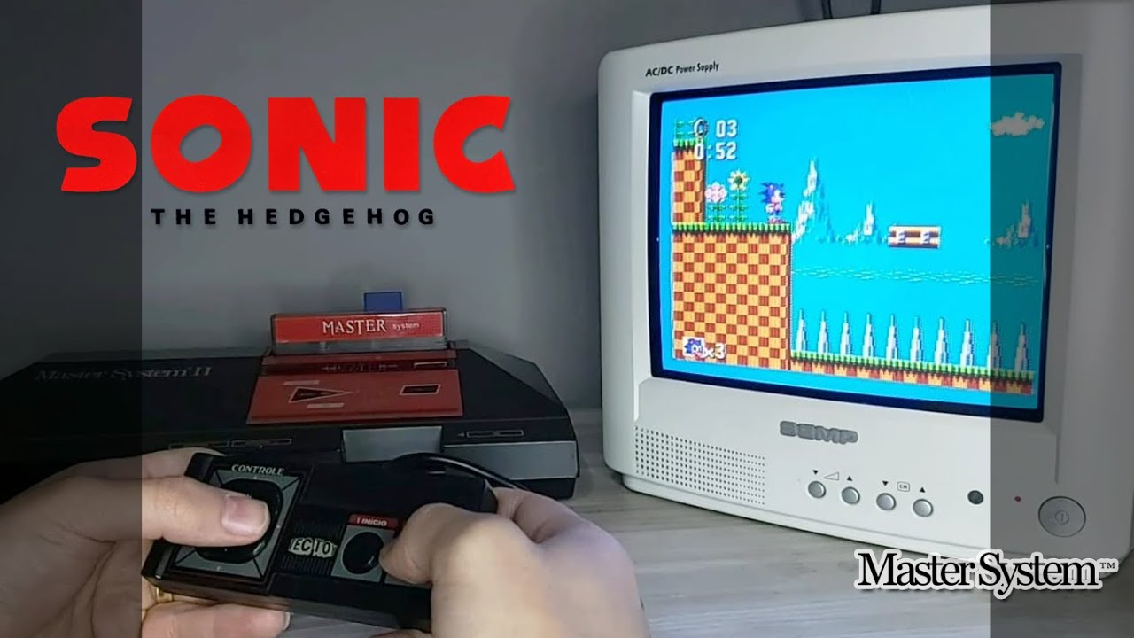 Sonic the Hedgehog (Master System) - Hack com Sprites de Mega Drive ...