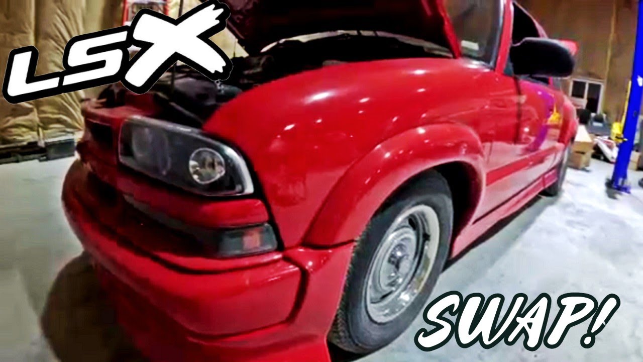 S10 LS1 Swap Underway + C10 Plans!! - YouTube