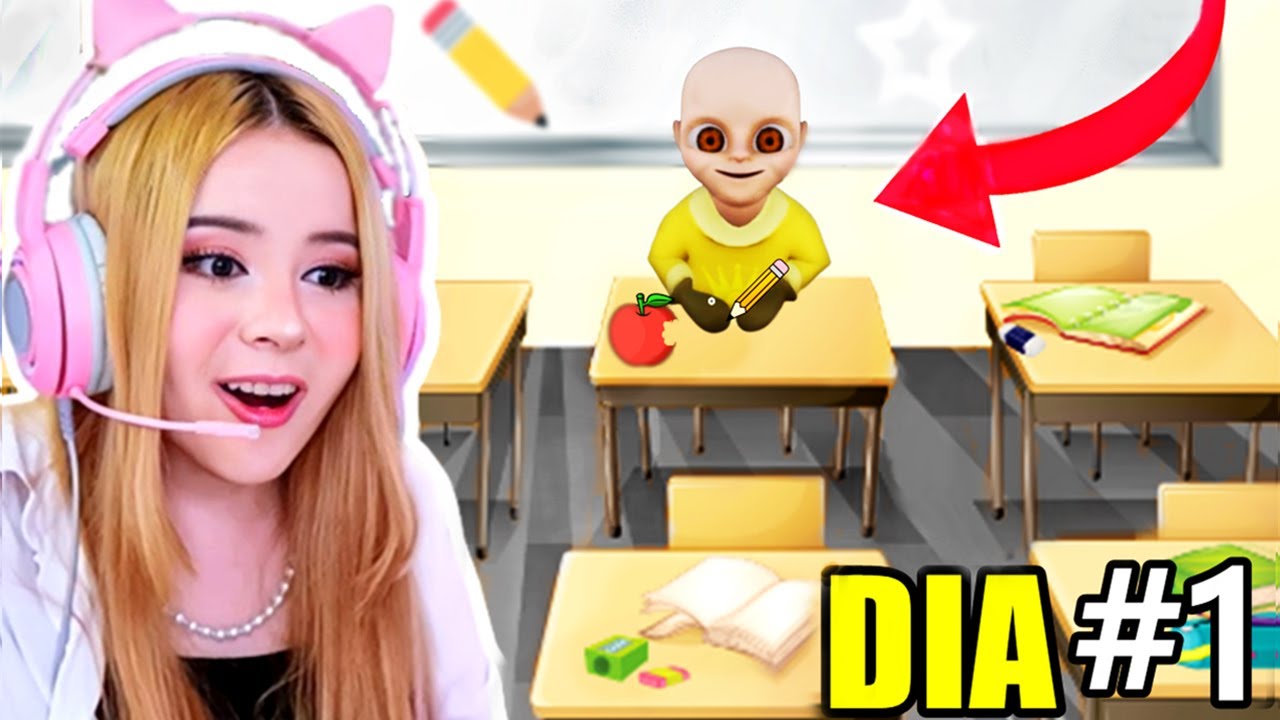 PRIMER DÍA DE CLASES DEL BEBÉ DEMONIO 😱 The Baby In Yellow - YouTube