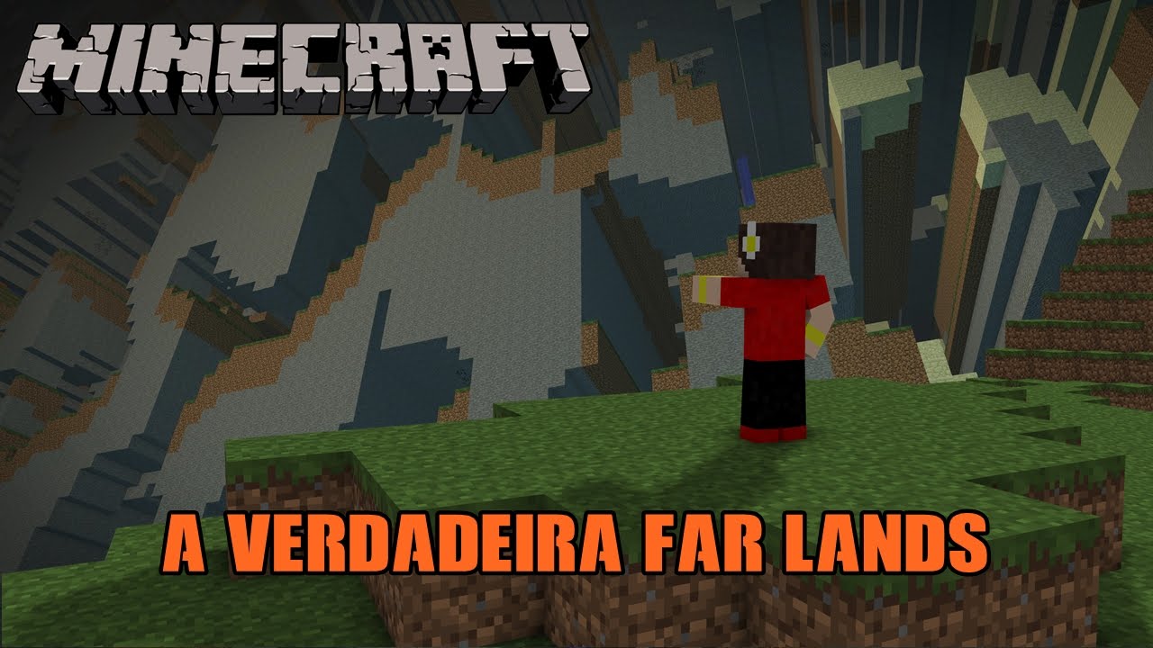 Minecraft - Como chegar na VERDADEIRA FAR LANDS!? - YouTube