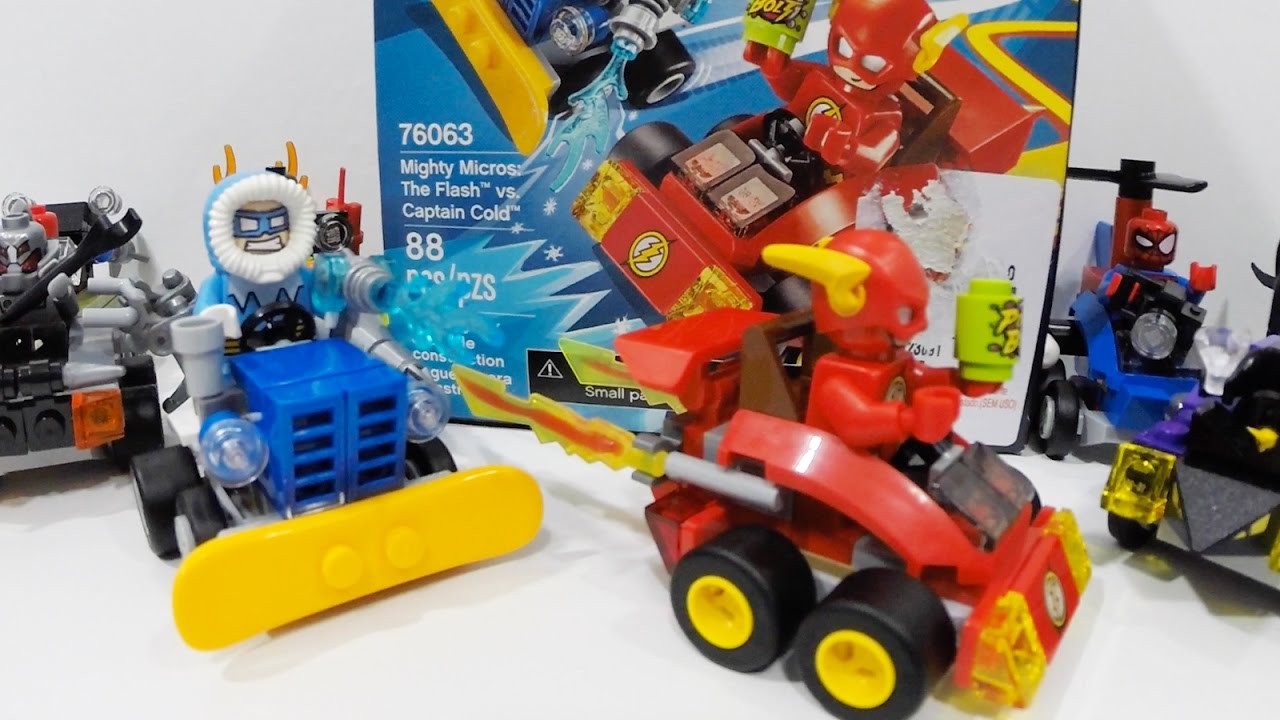 Lego Mighty Micros The Flash vs Captain Cold Super Heroes Cod 76063 ...