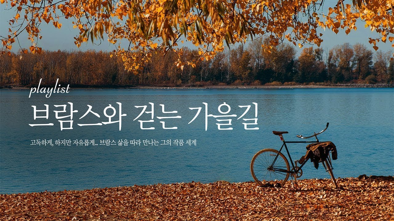 [𝙋𝙡𝙖𝙮𝙡𝙞𝙨𝙩] 난 가을에 브람스를 들어 | 브람스와 걷는 가을길 | Autumn Walk with Johannes ...