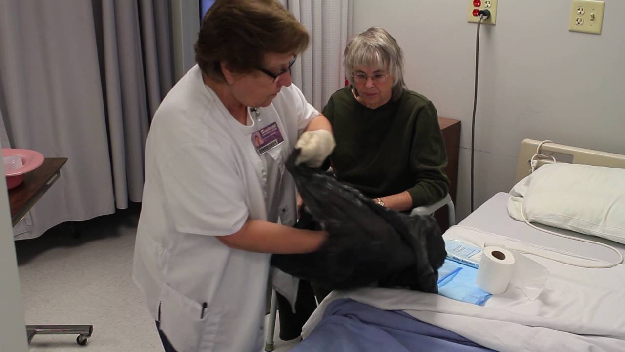 Collecting a routine urine specimen - YouTube