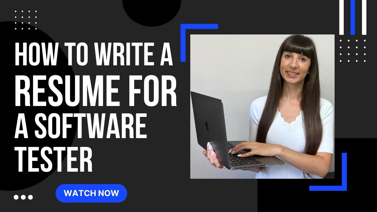 How to Write a PROFESSIONAL RESUME for a Software Tester - YouTube