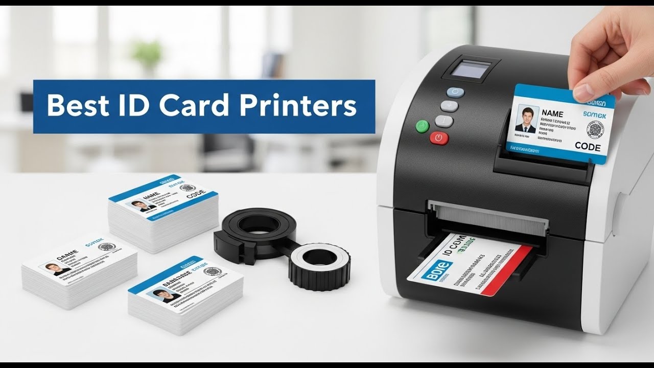 TOP 5 Best ID Card Printers 2026 | Best double sided id card printer ...