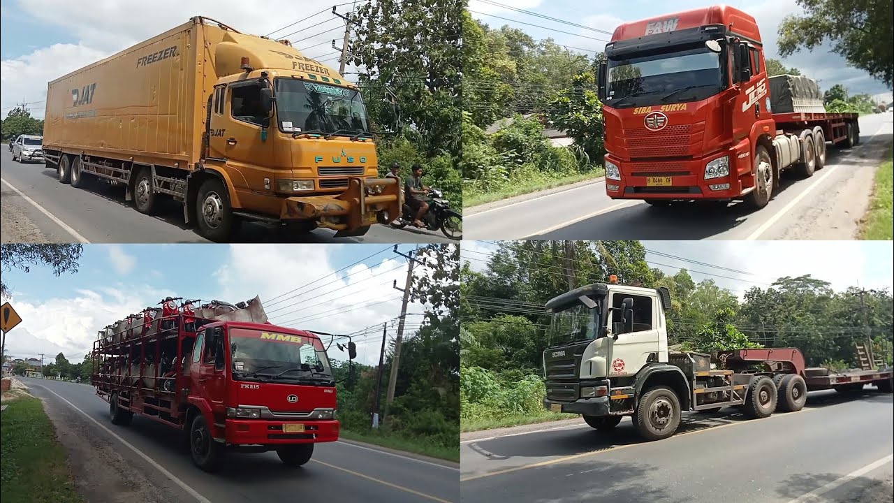 truk muatan motor, truk wings box, truk towing,faw truck JH6 siba surya ...