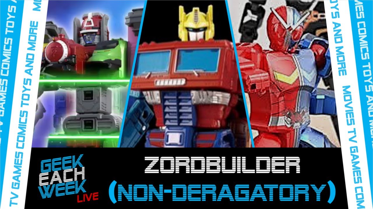 ZordBuilder (Non-Deragatory) - Geek Each Week Episode 165 - YouTube