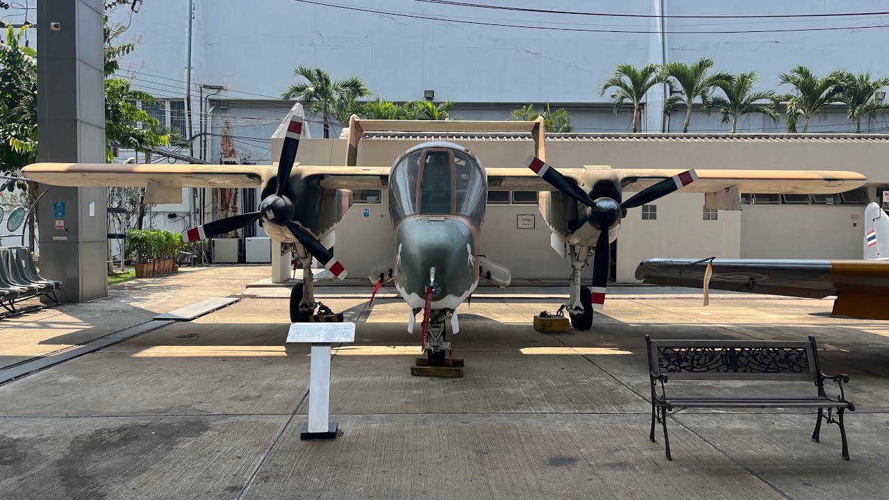 RTAF Museum OV-10C Brongo - YouTube