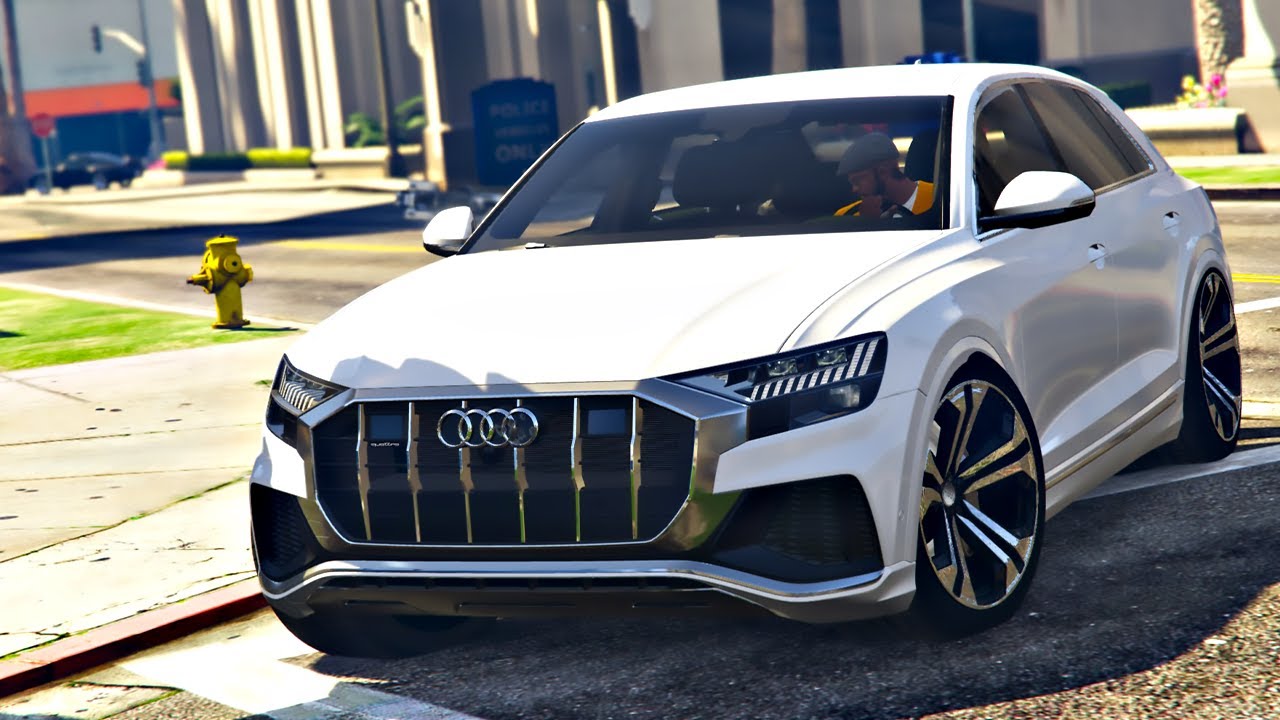 FUGA da POLICIA COM Audi Q8 2023 - GRAND THEFT AUTO V - GTA V MODS ...