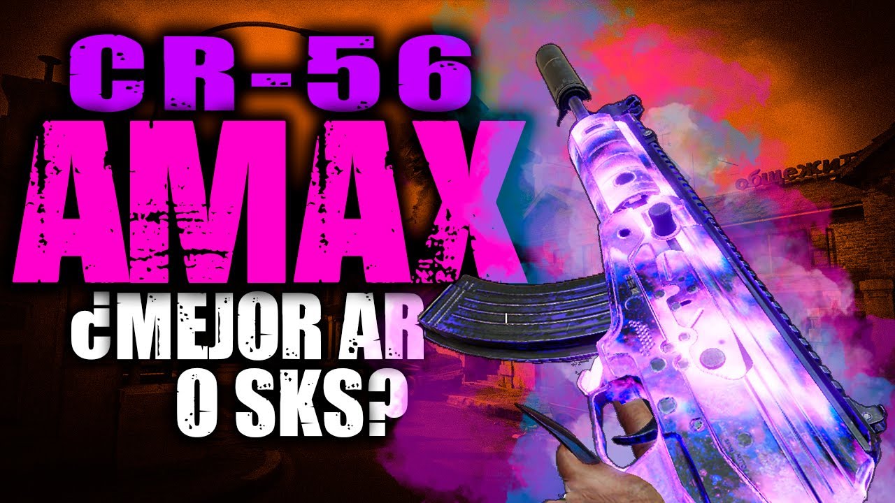 CR-56 AMAX🤔 ¿Es MEJOR COMO AR O COMO UNA SKS? COD MOBILE + 2 CLASES CR ...