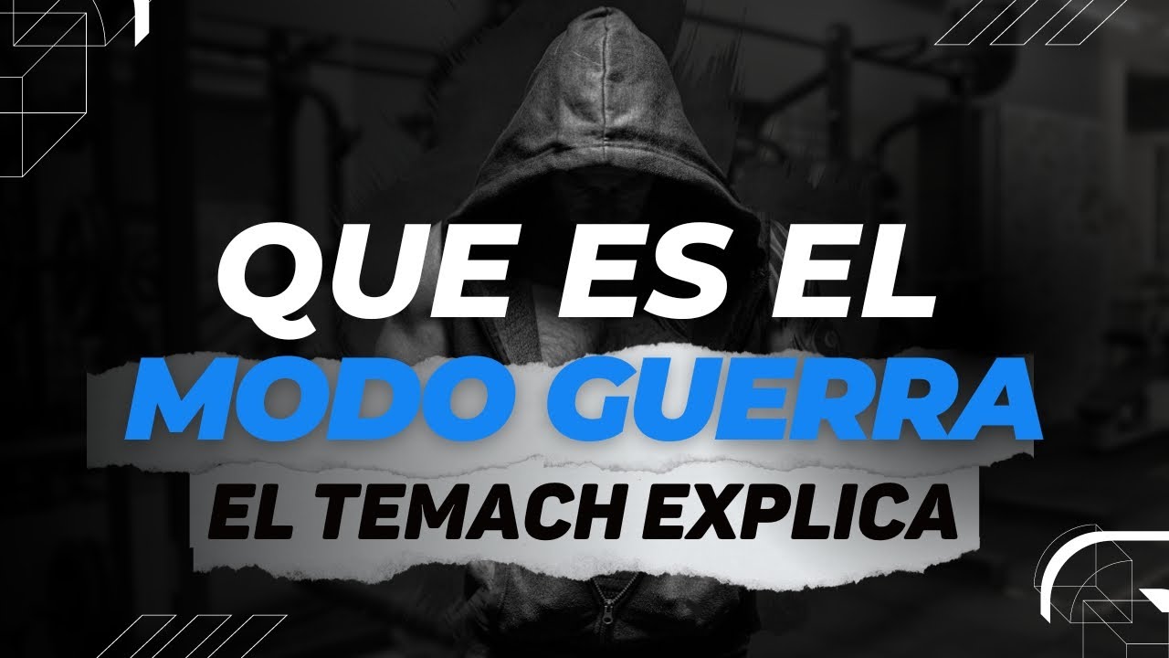 El Temach ¿Que Es El Modo Guerra? #modoguerra #eltemach #temach # ...