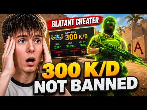 This Cheater Has 300 K/D And Not Banned???