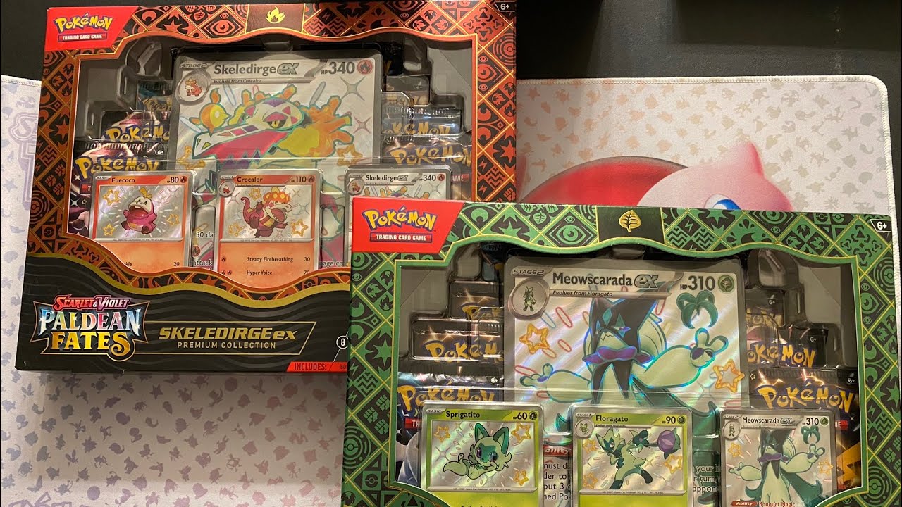 FINAL Paldean Fates Opening?! Premium Collection Box Opening ...