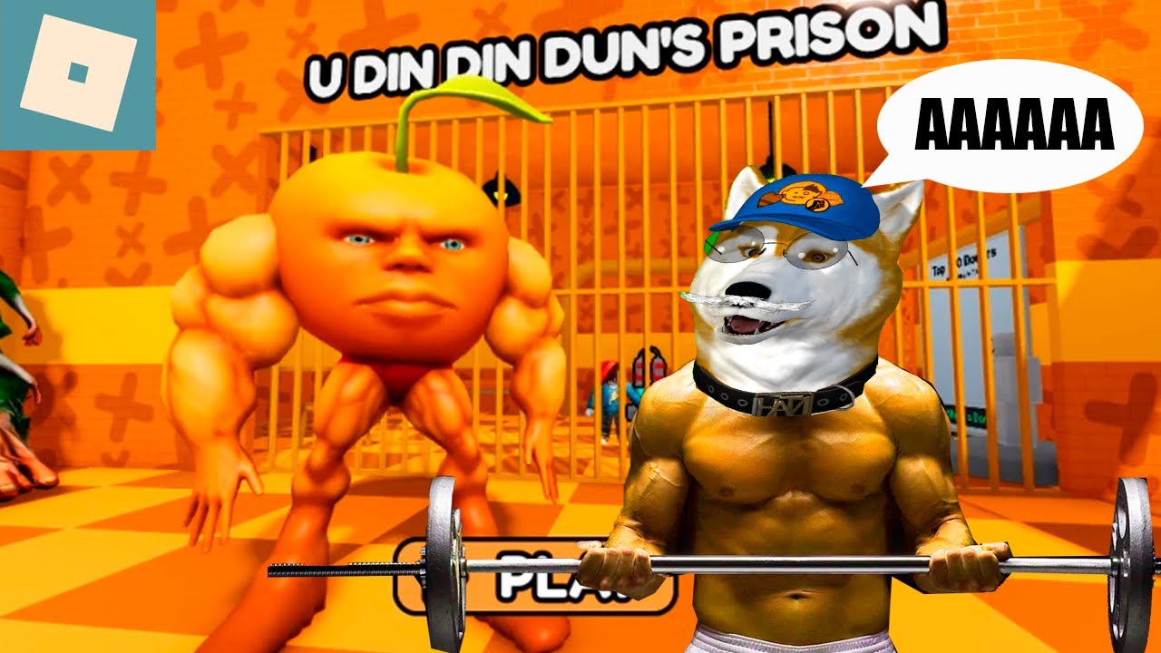 ПОБЕГ ОТ DIN DIN DUN'S PRISON RUN OBBY ROBLOX - YouTube
