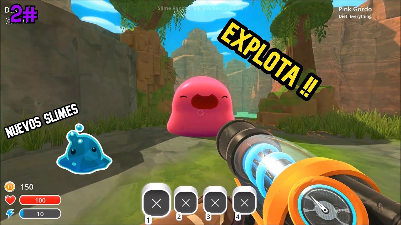 Explotamos A el slime gordo rosa y nuevos slimes | Slime rancher EP 2 🗿 ...