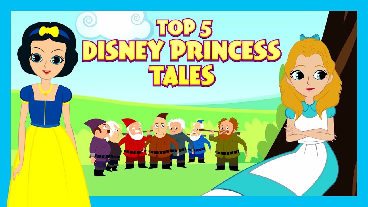 Top 5 Disney Princess Tales | Fairy Tales For Kids| Fairy Tales In ...