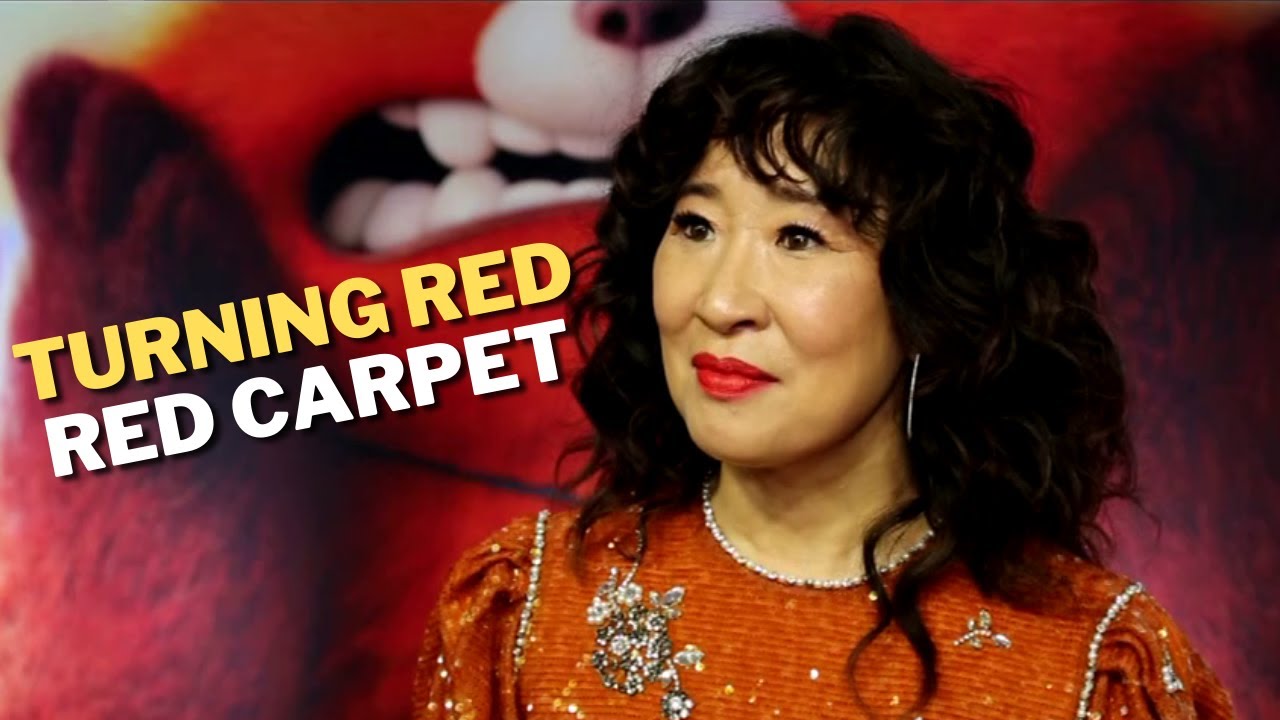 TURNING RED Cast and Filmmaker Interviews | DISNEY/PIXAR RED CARPET ...