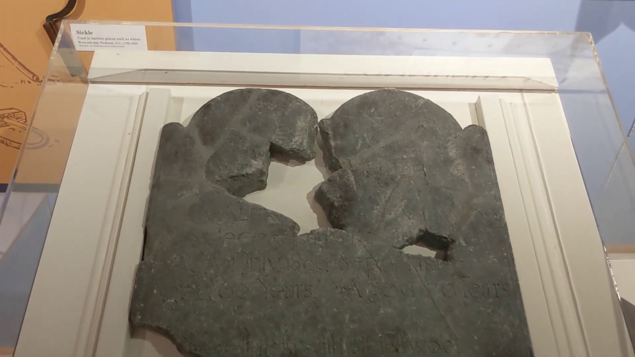 Artifact Highlight - Restored Tombstone - YouTube