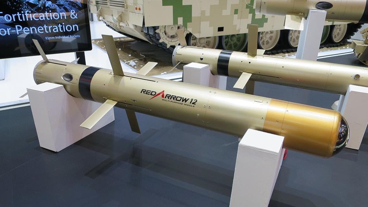 China's anti tank weapons Red Arrow-12 for russian army - YouTube