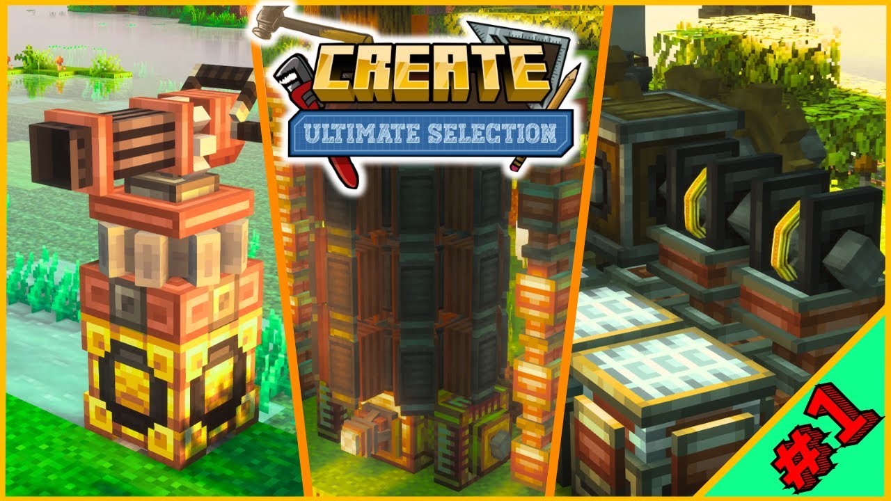 Create: Ultimate Selection | The BEST Create Modpack & addons | #1 ...