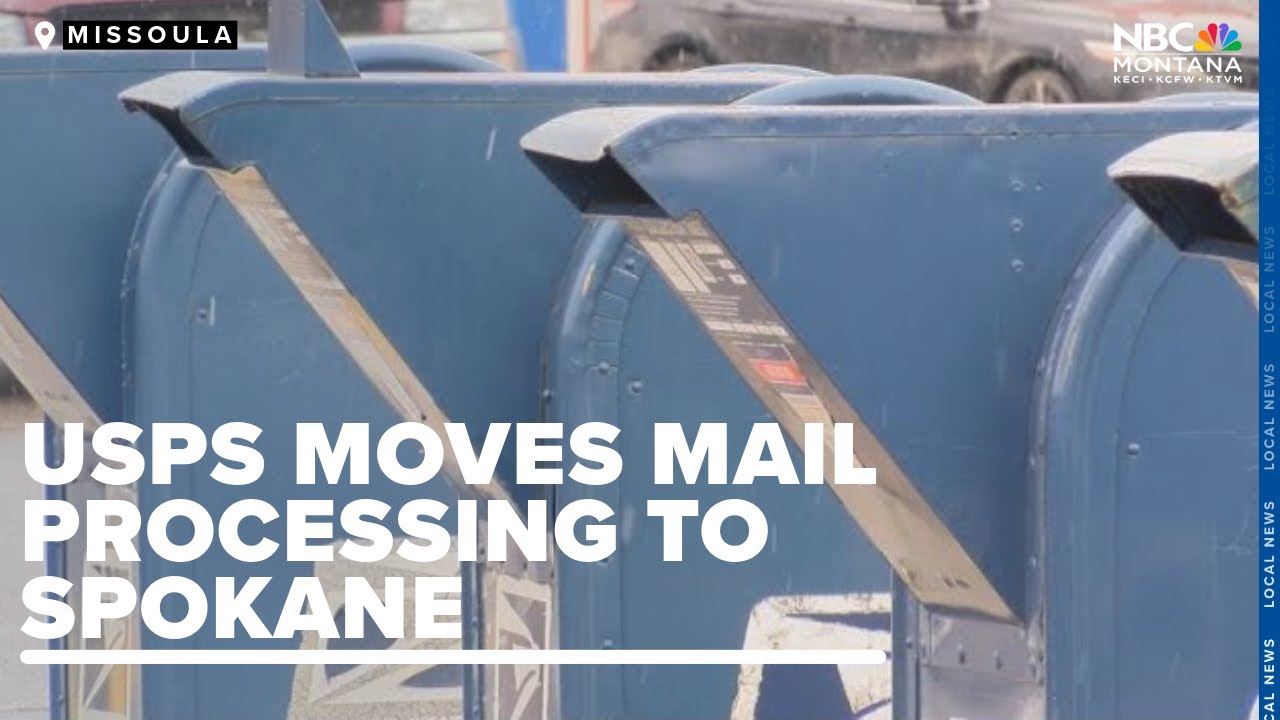 USPS confirms outgoing mail processing moving to Spokane - YouTube