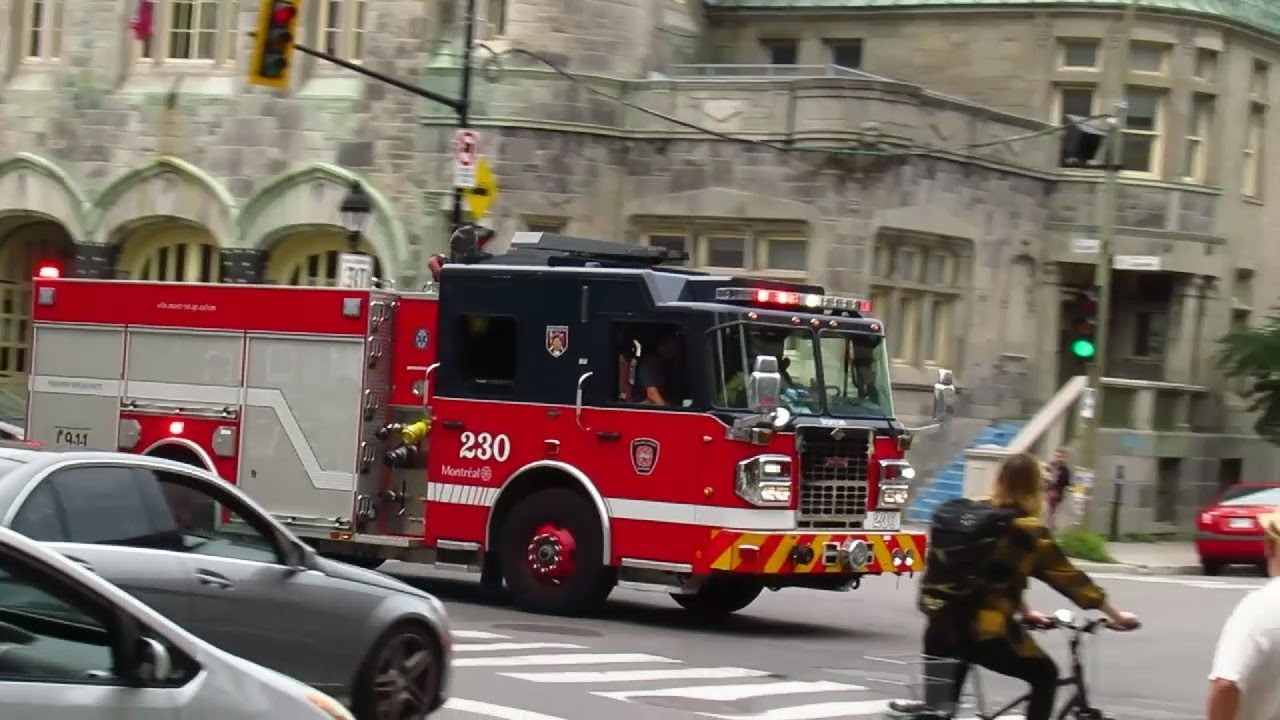 MONTREAL EMERGENCY RESPONSES SEPT 8 2020 - YouTube