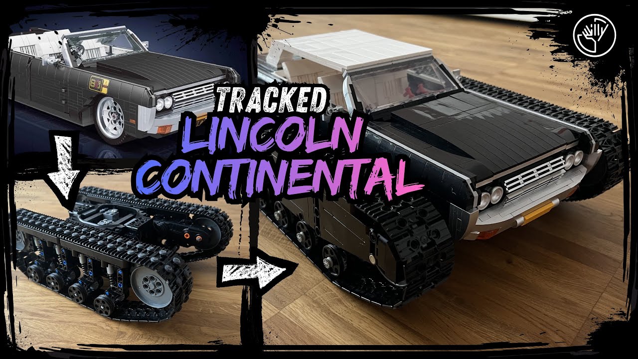 Tracked Lincoln Continental | Mould King 10118 | Lego Technic - YouTube