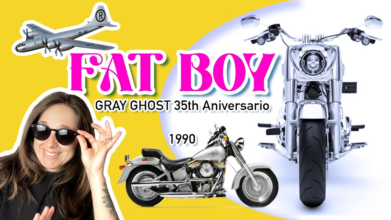 Fat Boy Gray Ghost 35 Aniversario: La moto más polémica de Harley en ...