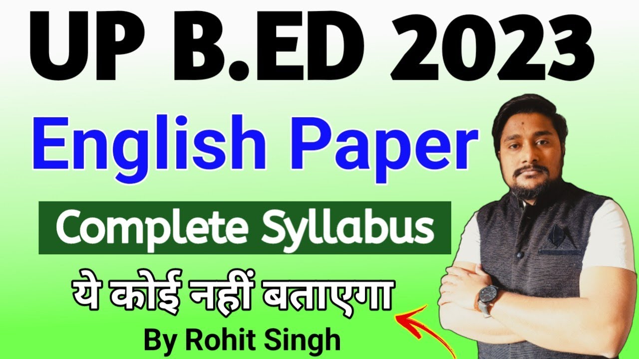 UP B ed English Syllabus Ll UP B ed 2023 Syllabus Ll Up B ed English up-b-ed-english-syllabus-ll-up-b-ed-2023-syllabus-ll-up-b-ed-english