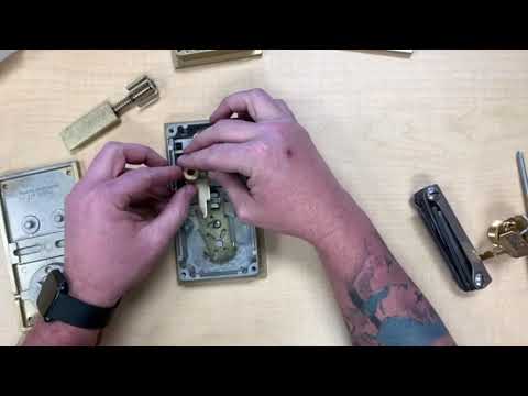 WireCrafters Hinge and Slide Door Lock Assembly - YouTube