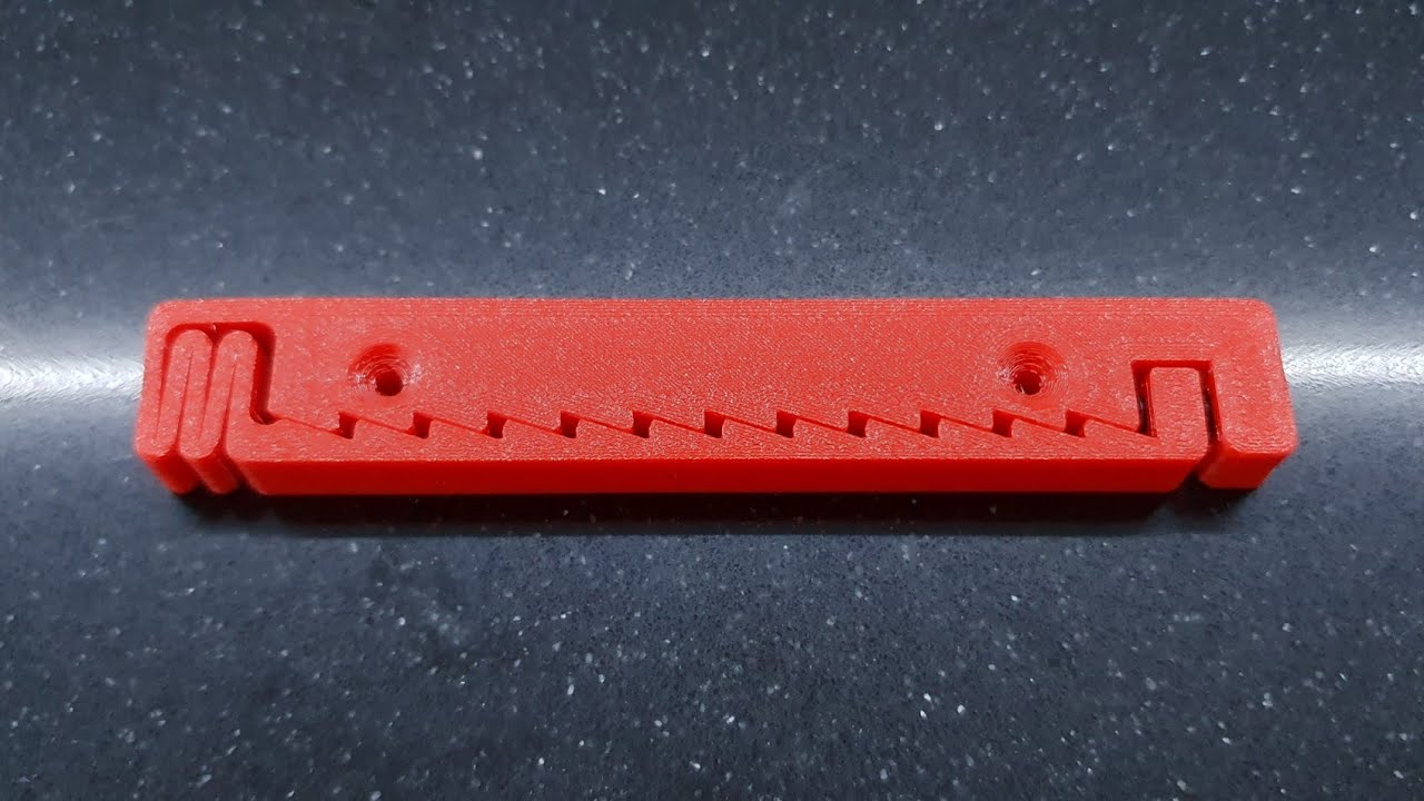 3d Printed Adjustable Miter Bar, Wedge Style, Single Pressure Bar and ...