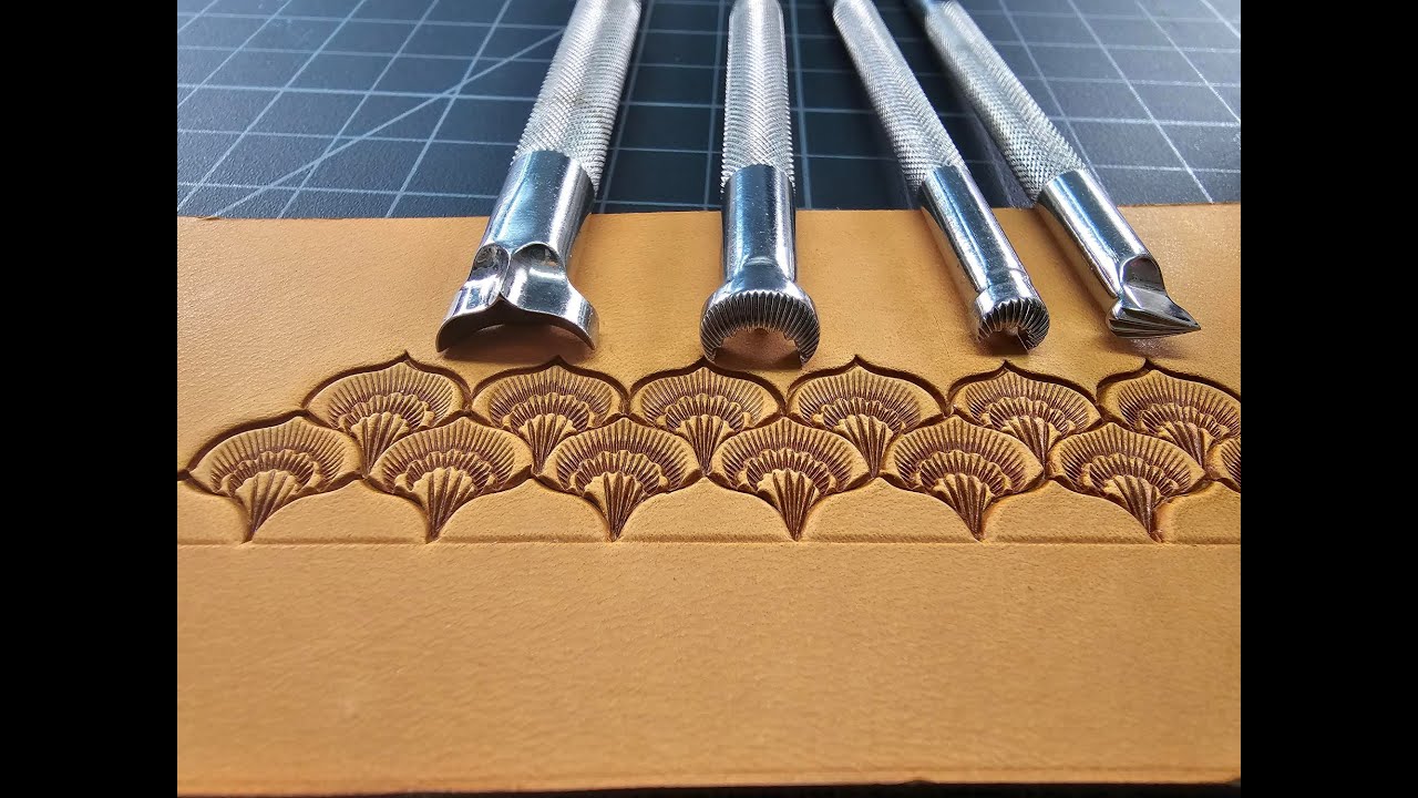Stamping a fun Geometric Pattern - YouTube