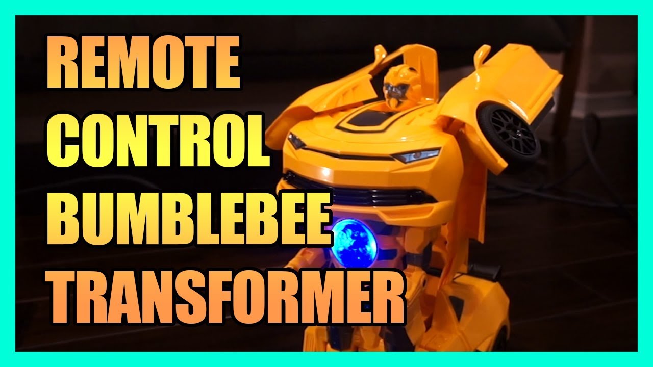 RC Bumblebee Transformer Saves the DAY!! | Remote Control Transformers ...