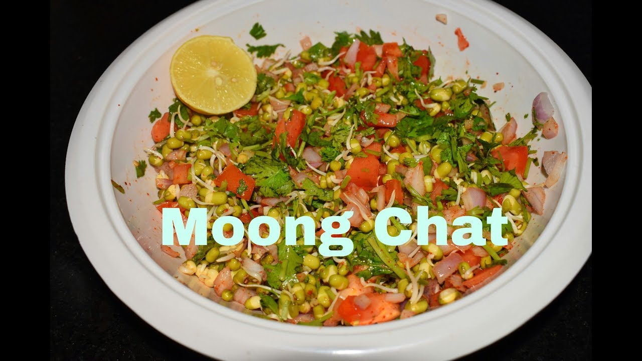 Sprouted Moong Chat 2017 in Hindi | Healthy Diet Moong Chat | Green ...