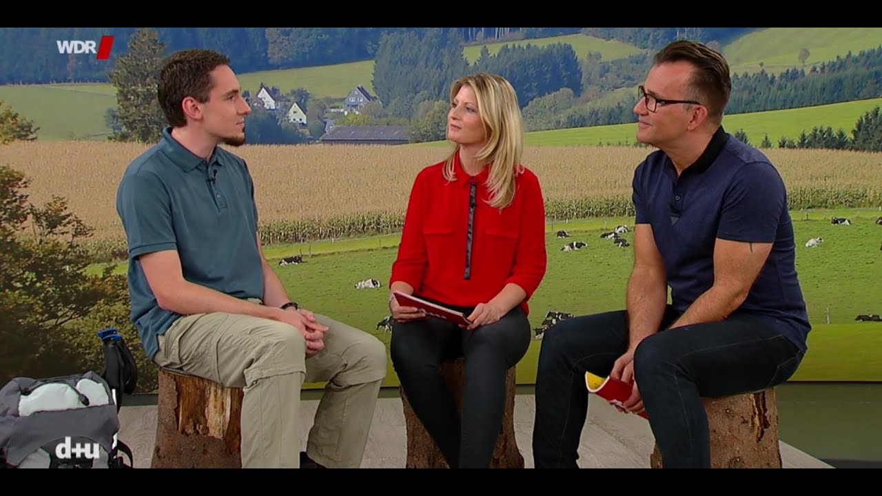 Wanderblogger Timo Krause zu Gast bei daheim+unterwegs - YouTube