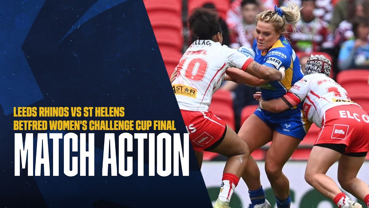 MATCH HIGHLIGHTS | Rhinos Women vs St Helens | Betfred Women's ...